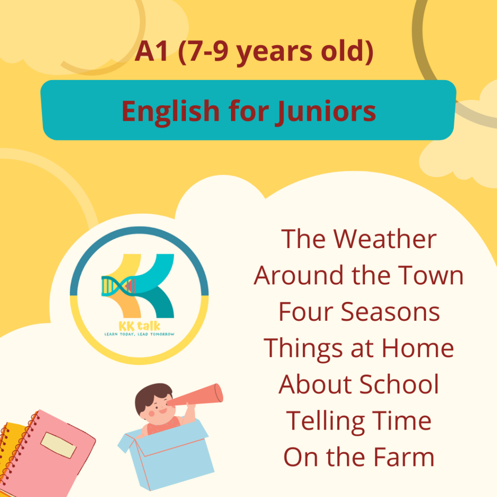 English For Juniors KK Talk English For Juniors KK Talk